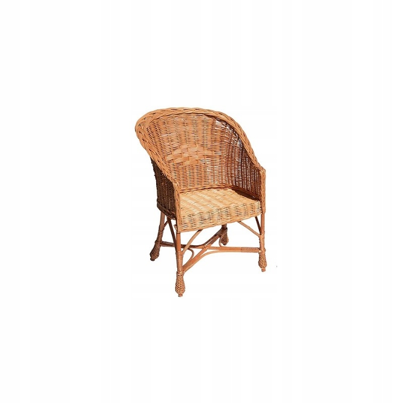 Fotel wiklinowy MEBLE OGRODOWE Krzesło WIKLINA (5903900607100) • Cena ...