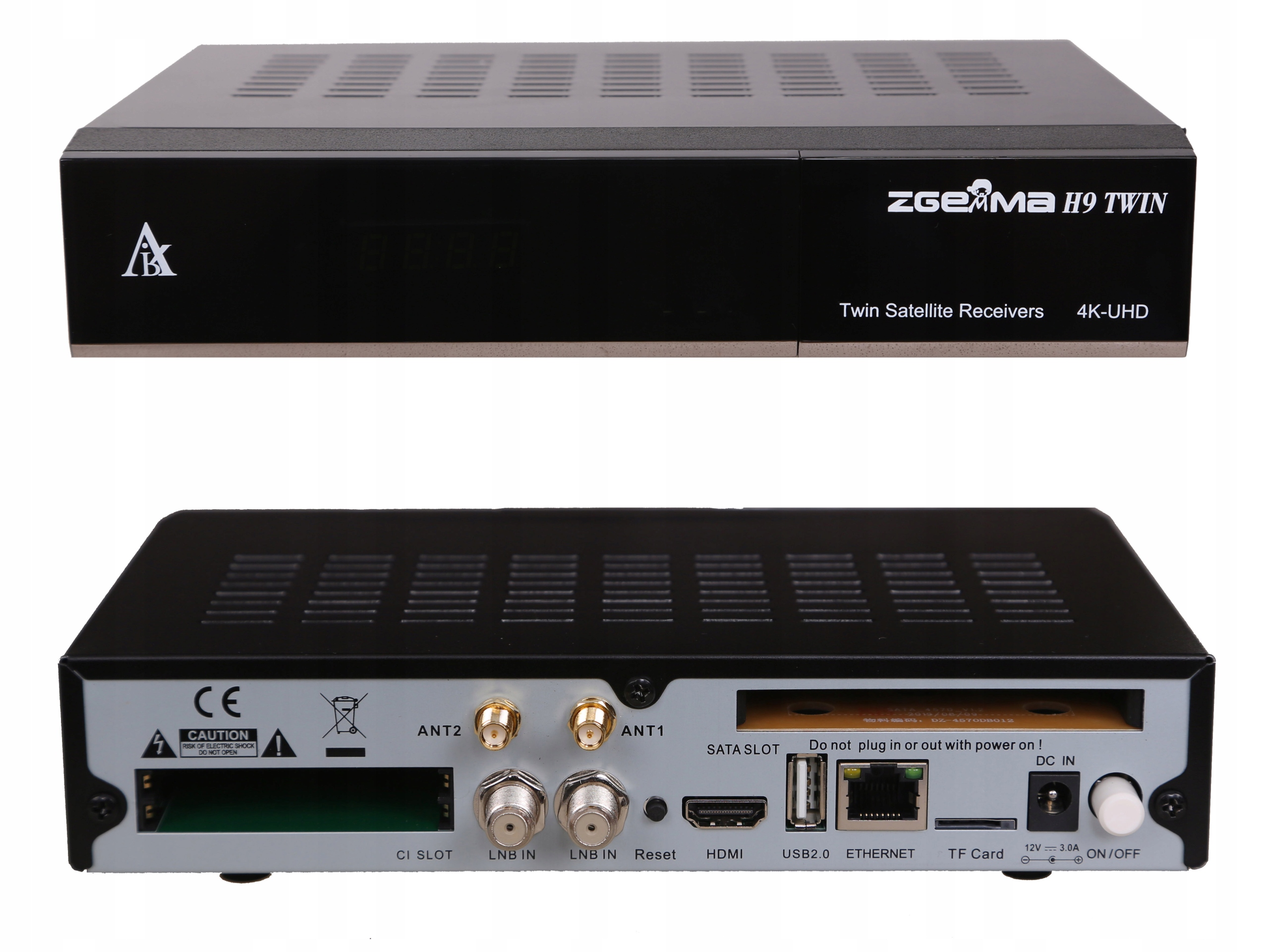 ZGEMMA H9 TWIN 4K ENIGMA 2 Oscam IPTV Kodi Nowość