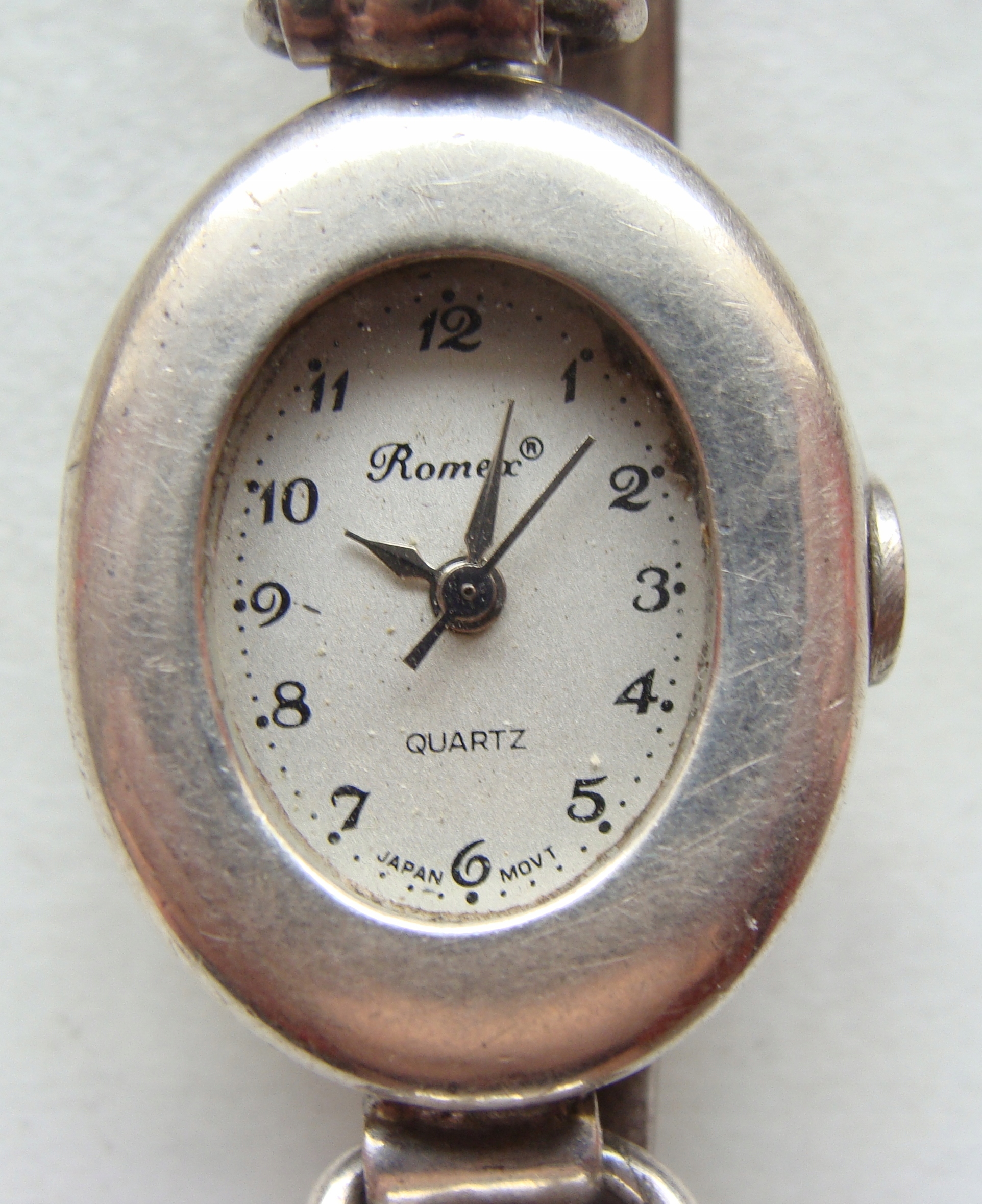 3849.Srebrny zegarek ROMEX z bransoletką SREBRO • Cena, Opinie ...