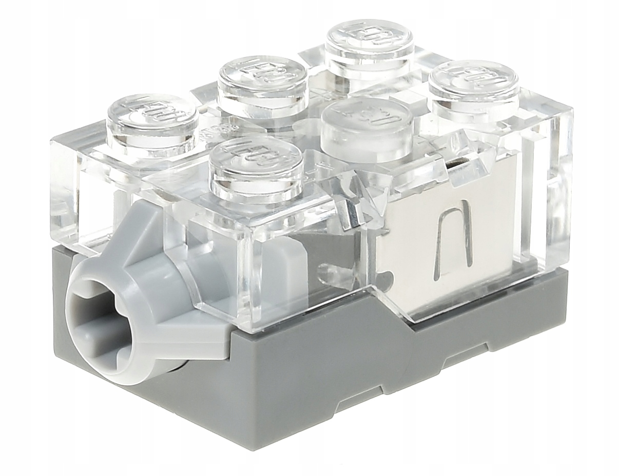 LEGO Klocek świecący LED 54930c02 6429472 szary ciemny • Cena, Opinie ...