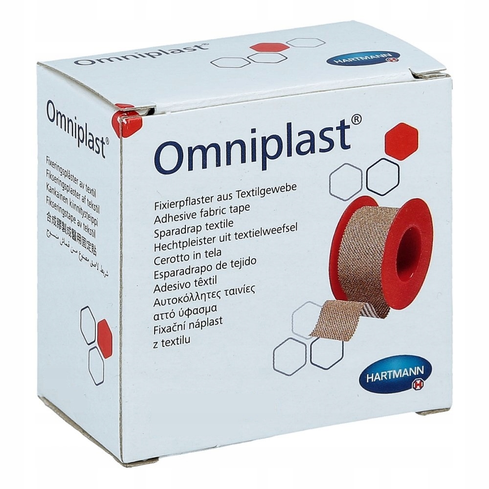HARTMANN Przylepiec Plaster OMNIPLAST CIELISTY 2,5 cm x 5m ...