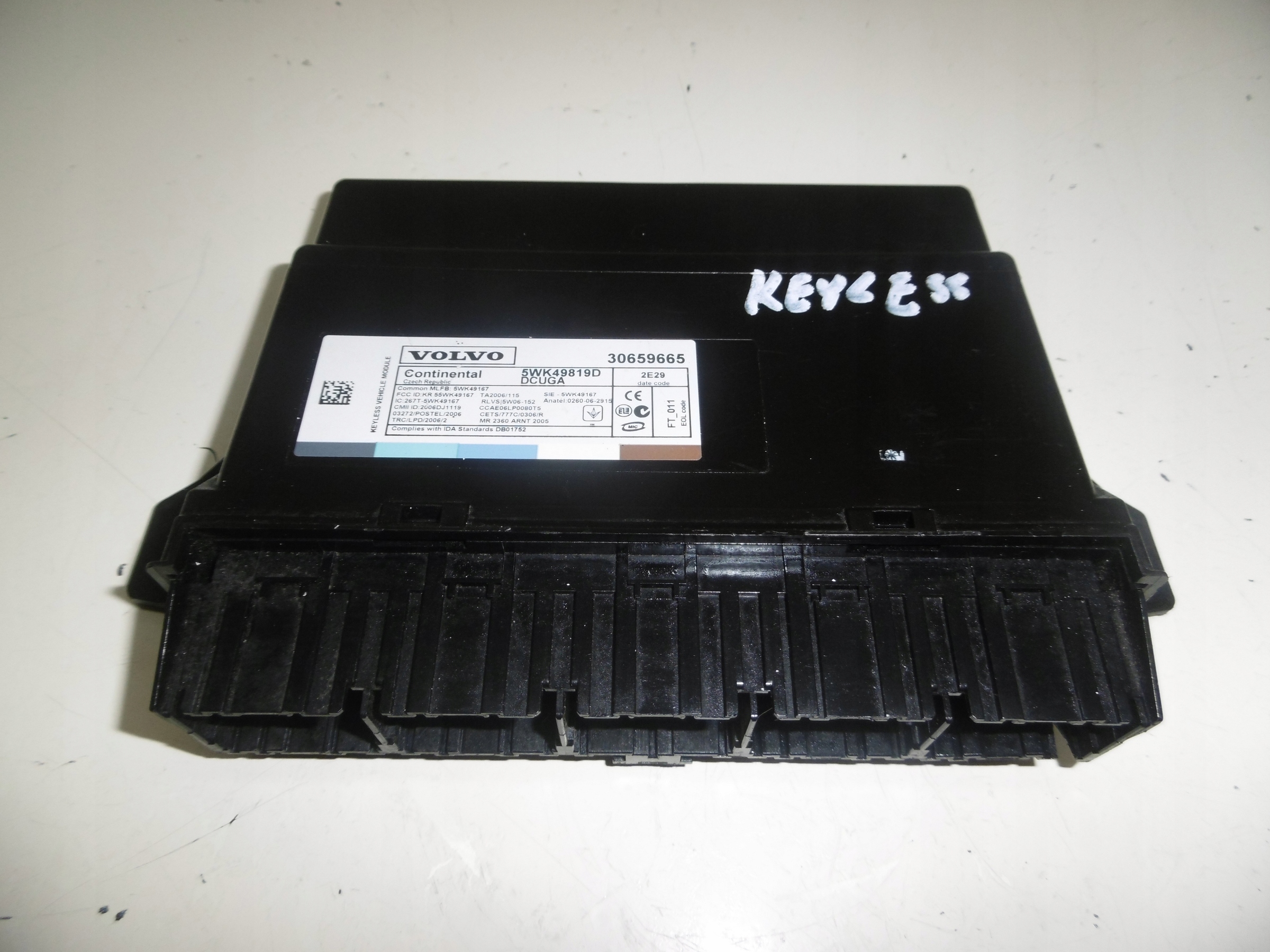 MODUŁ STEROWNIK KEYLESS S60 V60 XC60 XC90 S80 V70 za 45.00PLN z Ojrzeń ...