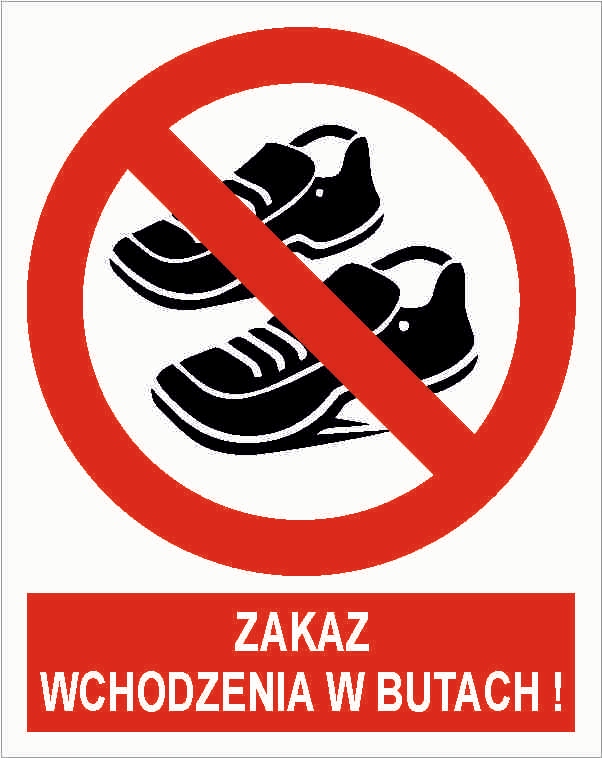 Naklejka PIKTOGRAM BHP, zakaz wchodzenia w butach • Cena, Opinie ... Naklejka PIKTOGRAM BHP, zakaz wchodzenia w butach • Cena, Opinie ...