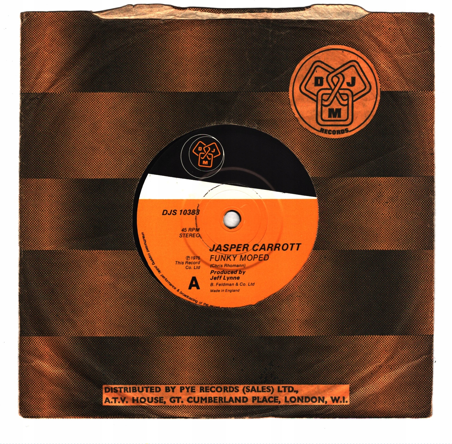 Funky Moped / Magic Jasper Carrott Winyl • Cena, Opinie - Allegro