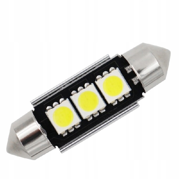 Żarówka led rurka C5W 3 smd 5050 12V 39mm CAN BUS C5W-3SMD-5050-CANBUS ... Żarówka led rurka C5W 3 smd 5050 12V 39mm CAN BUS C5W-3SMD-5050-CANBUS ...