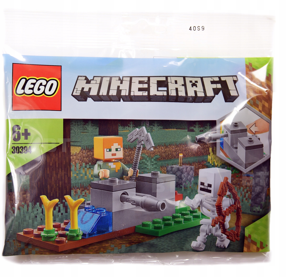 LEGO Minecraft 30394 Alex Szkielet łuk kilof (5702016669008) • Cena ...