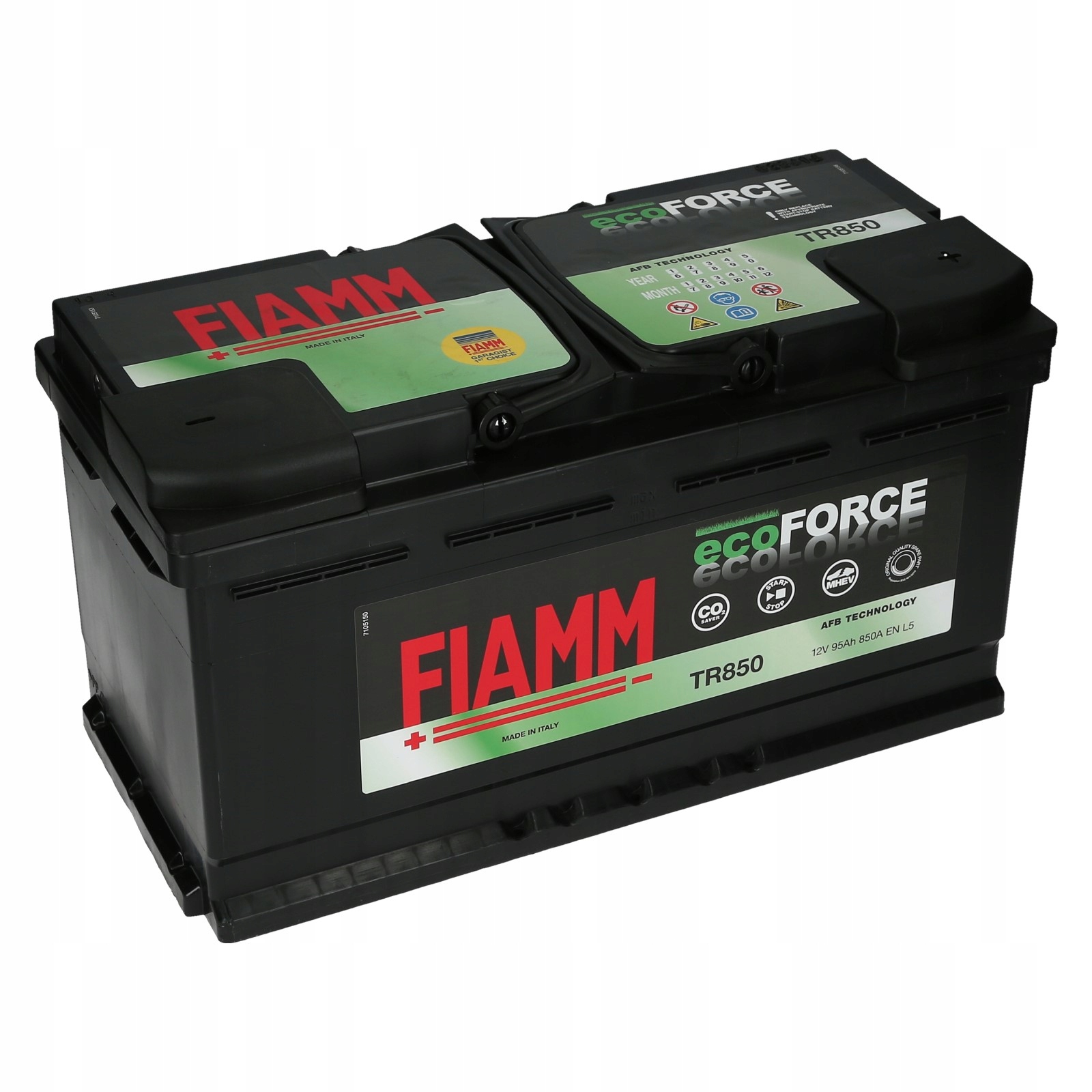 Akumulator Fiamm EcoForce AFB TR850 12V 95Ah 850A - 26 kg 8009601214757 ...