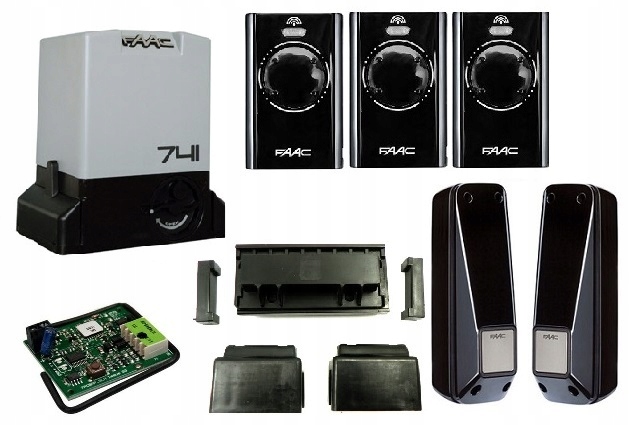 NAPĘD FAAC 741 Delta 3 do bram przesuwnych do 900 (5905155197900 ...