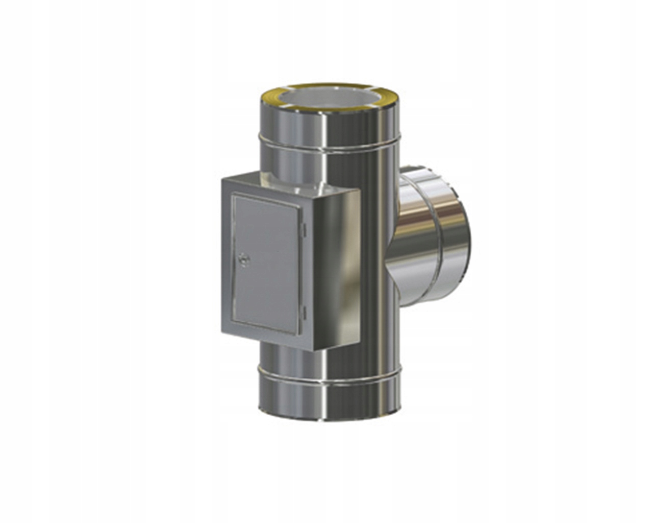 CZWÓRNIK fi 130 KOMIN IZOLOWANY PELLET PIEC • Cena, Opinie • Systemy kominowe 8601967085 • Allegro