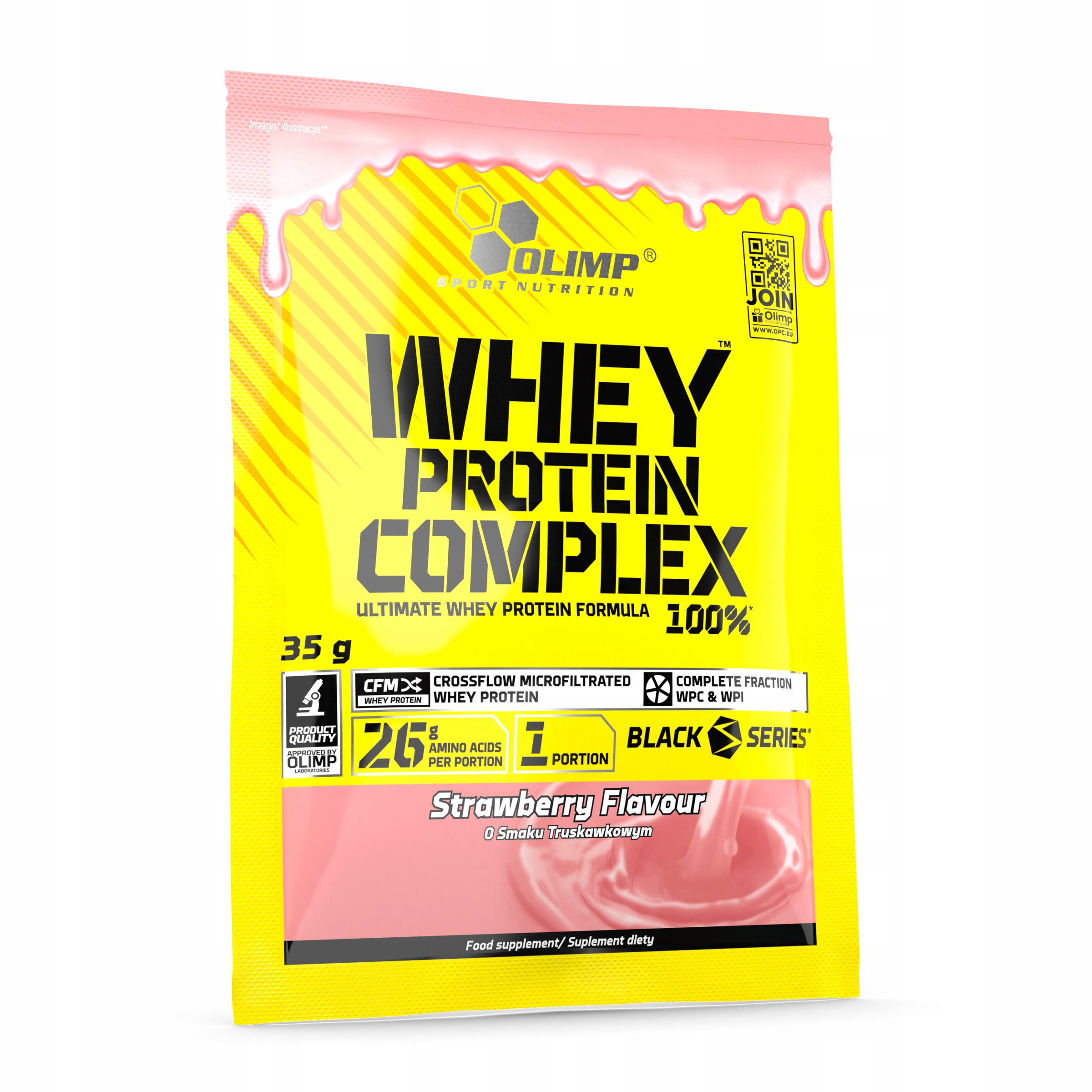 Olimp Whey Protein Complex Truskawka - 5901330073854 - 16724359889 - Allegro