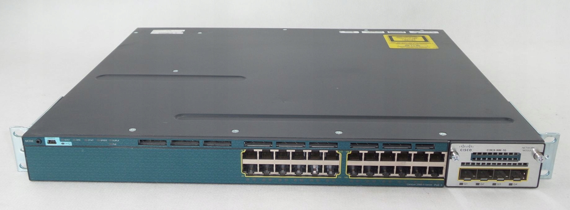 Cisco 3560X WS-C3560X-24T-S 2xPSU 1GB GW'491 - Sklep, Opinie, Cena w ...