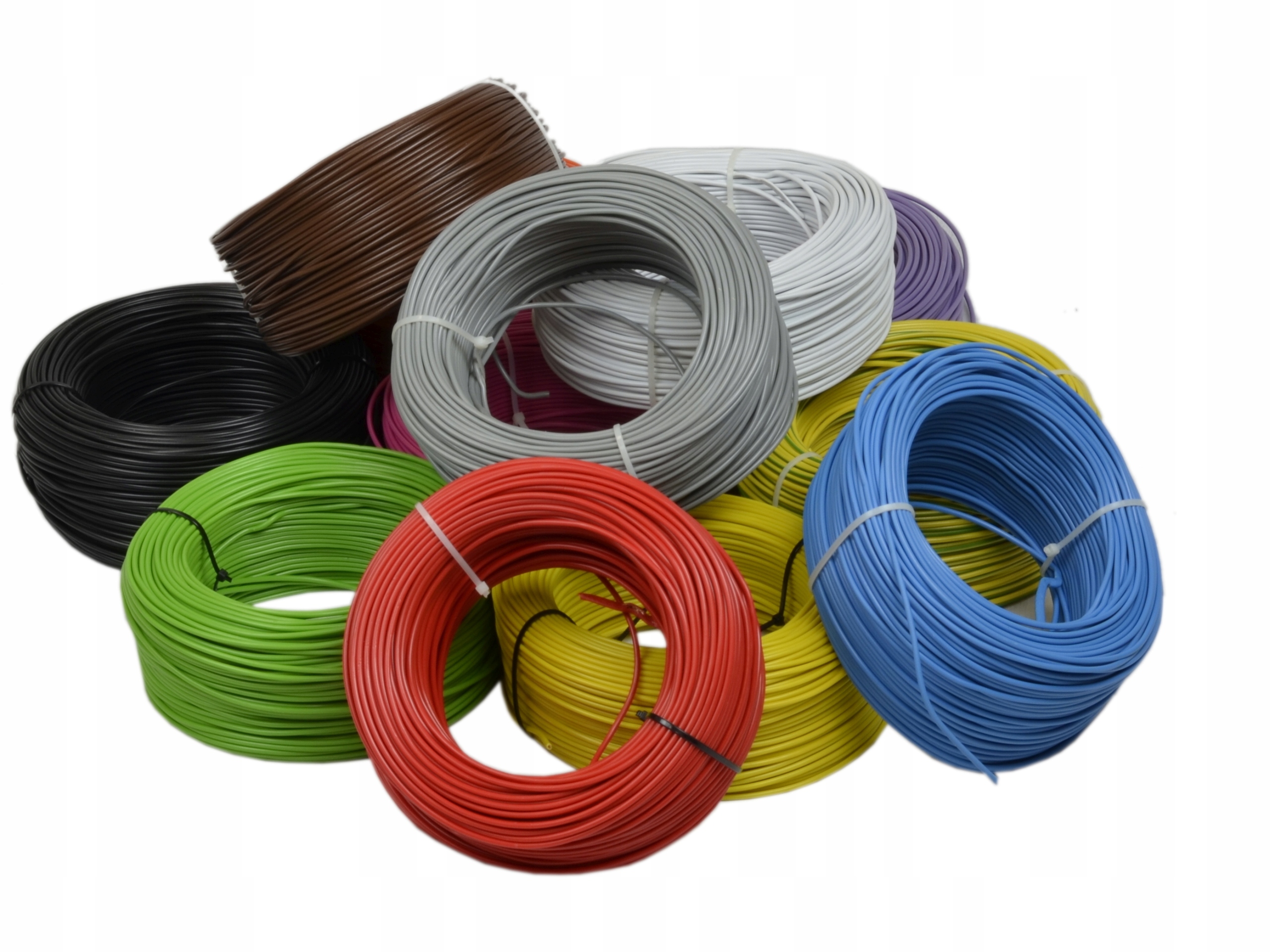 Przewód kabel linka LGY H07V-K 6mm2 żółto-zielony 5163953287 - Allegro.pl