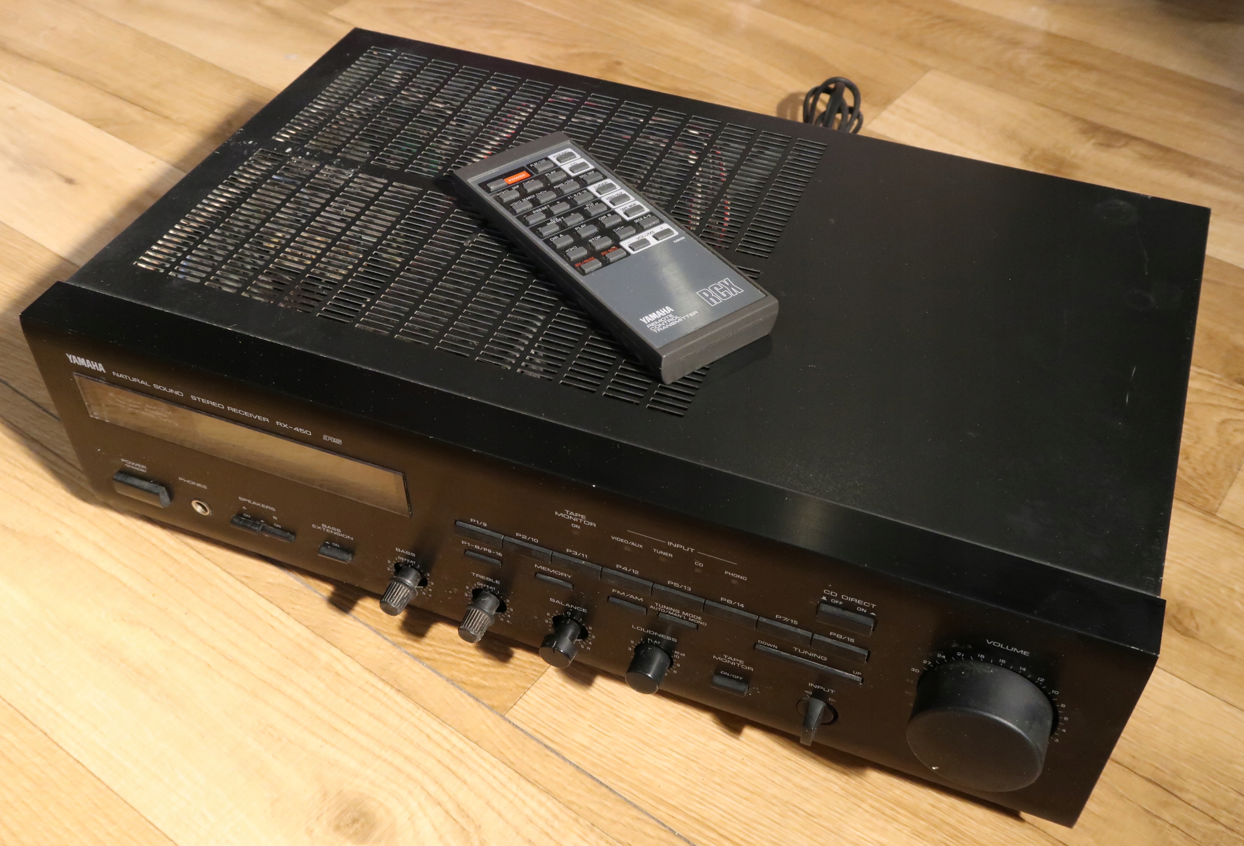 Amplituner Yamaha RX-450 2.0 czarny - porównaj ceny - Allegro.pl