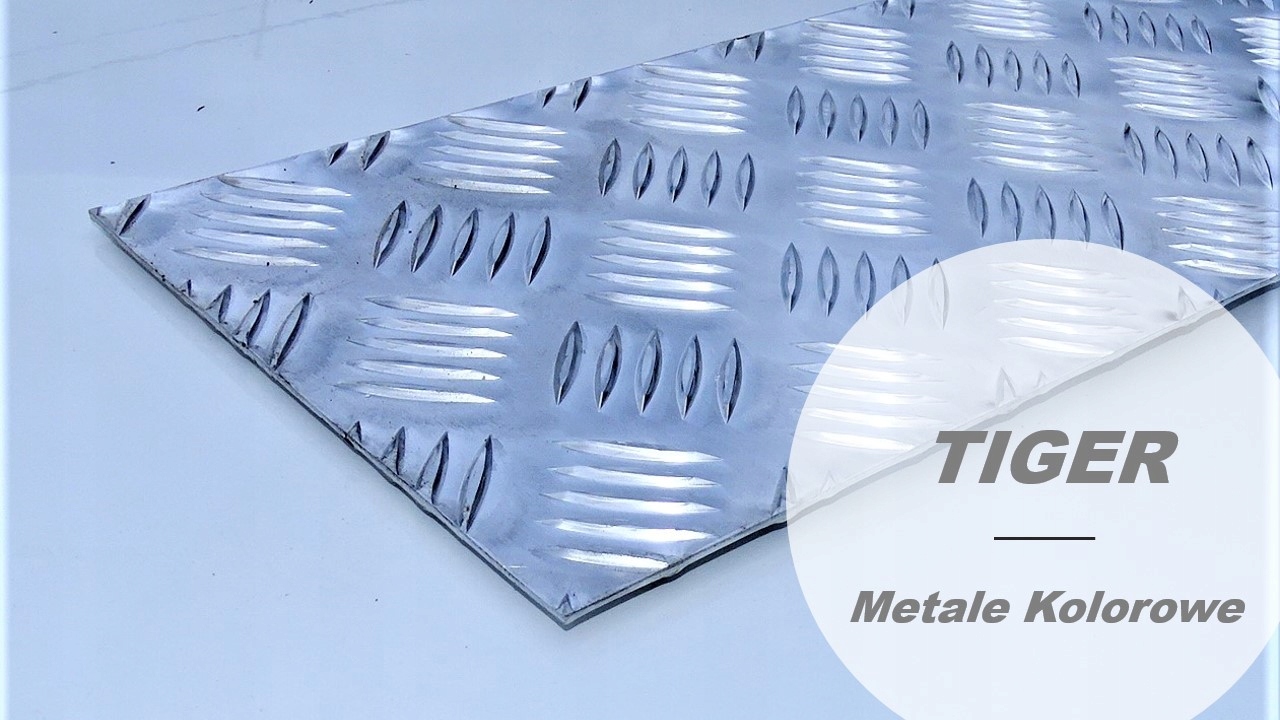 Aluminium Blacha Ryflowana 1000 x 2000 x 2 mm (Alu Blacha Ryflowana 1000 x 2000 x 2mm) • Cena ...