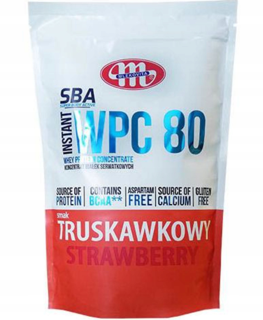 MLEKOVITA SBA INSTANT WPC80 700g BIAŁKO SERWATKOWE - 5900512984780 - 11851082587 - Allegro
