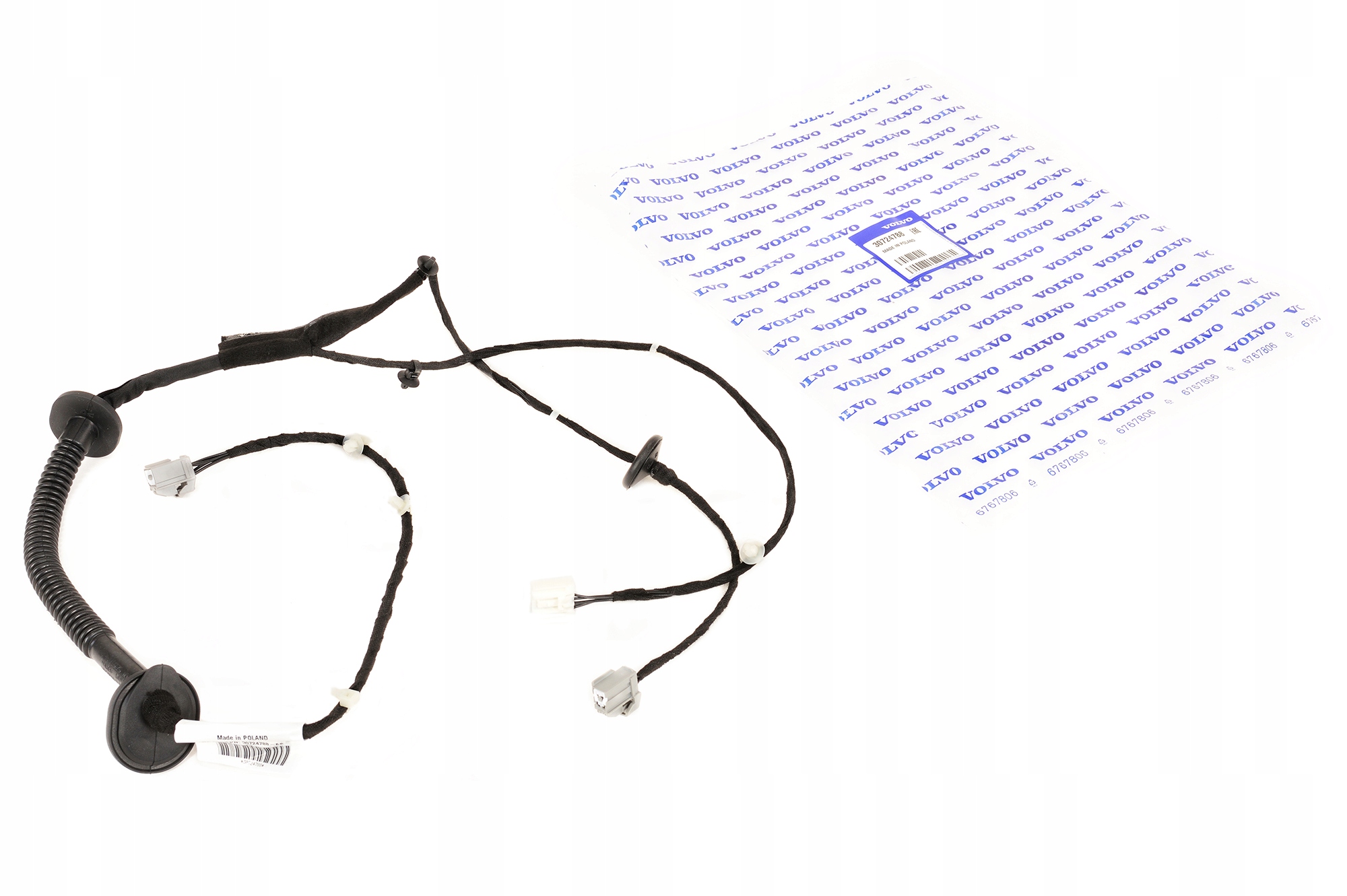 WIĄZKA PRZEWODÓW KLAPA TYŁ ORYGINAŁ VOLVO S40 30737653 za 345.00PLN z ...