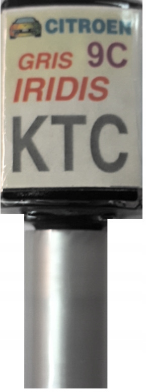 Opravná tužka na škrábance 10ml CITROEN PEUGEOT KTC 9C GRIS IRIDIS (Šedá Iridis), (5904907486248 ...