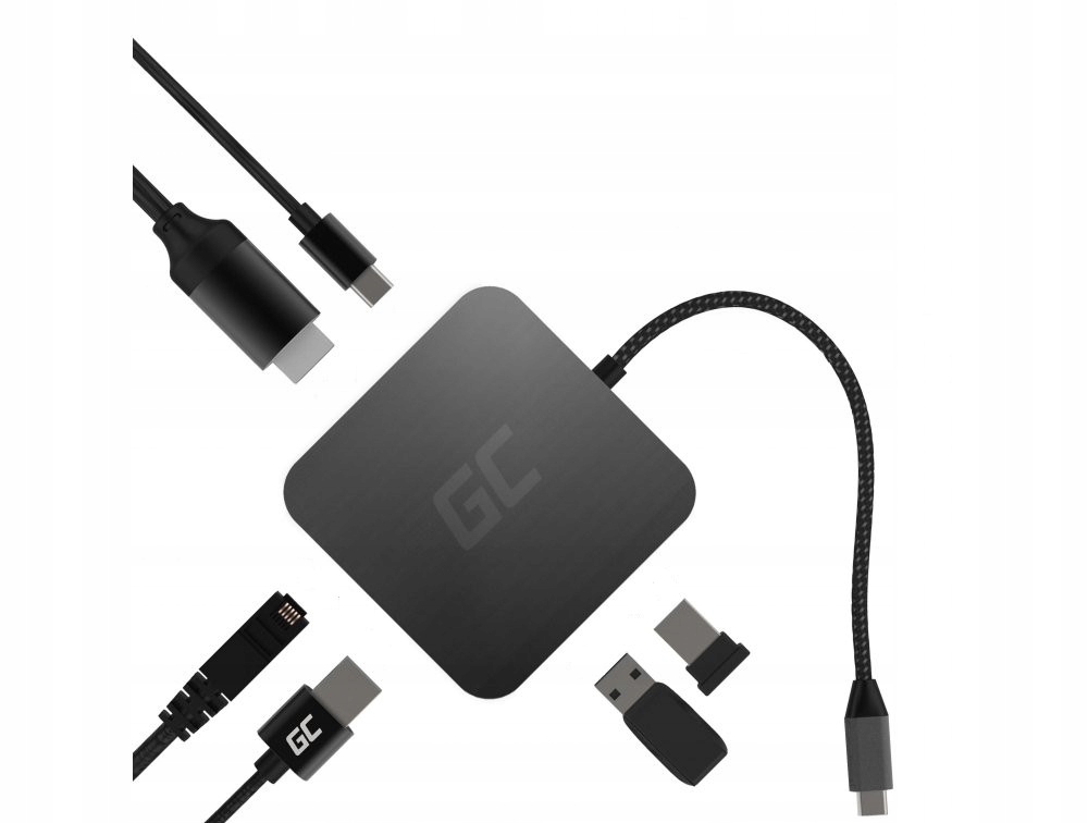 HUB USB-C 6w1 adapter USB-C PD USB ETHERNET HDMI - Sklep, Opinie, Cena ... HUB USB-C 6w1 adapter USB-C PD USB ETHERNET HDMI - Sklep, Opinie, Cena ...