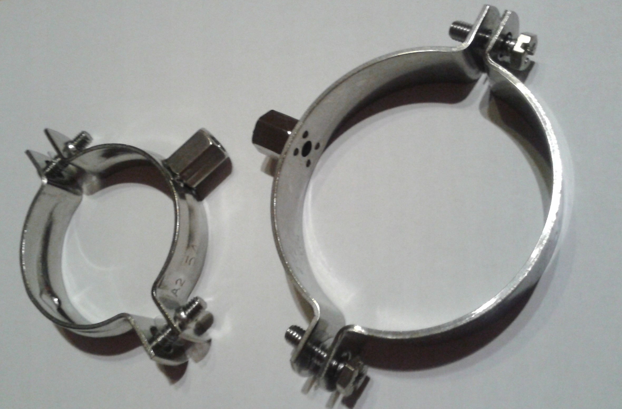 1/2''Uchwyt, Obejma ,INOX Do Rury z Nakr. M8/M10 • Cena, Opinie • Rury ...