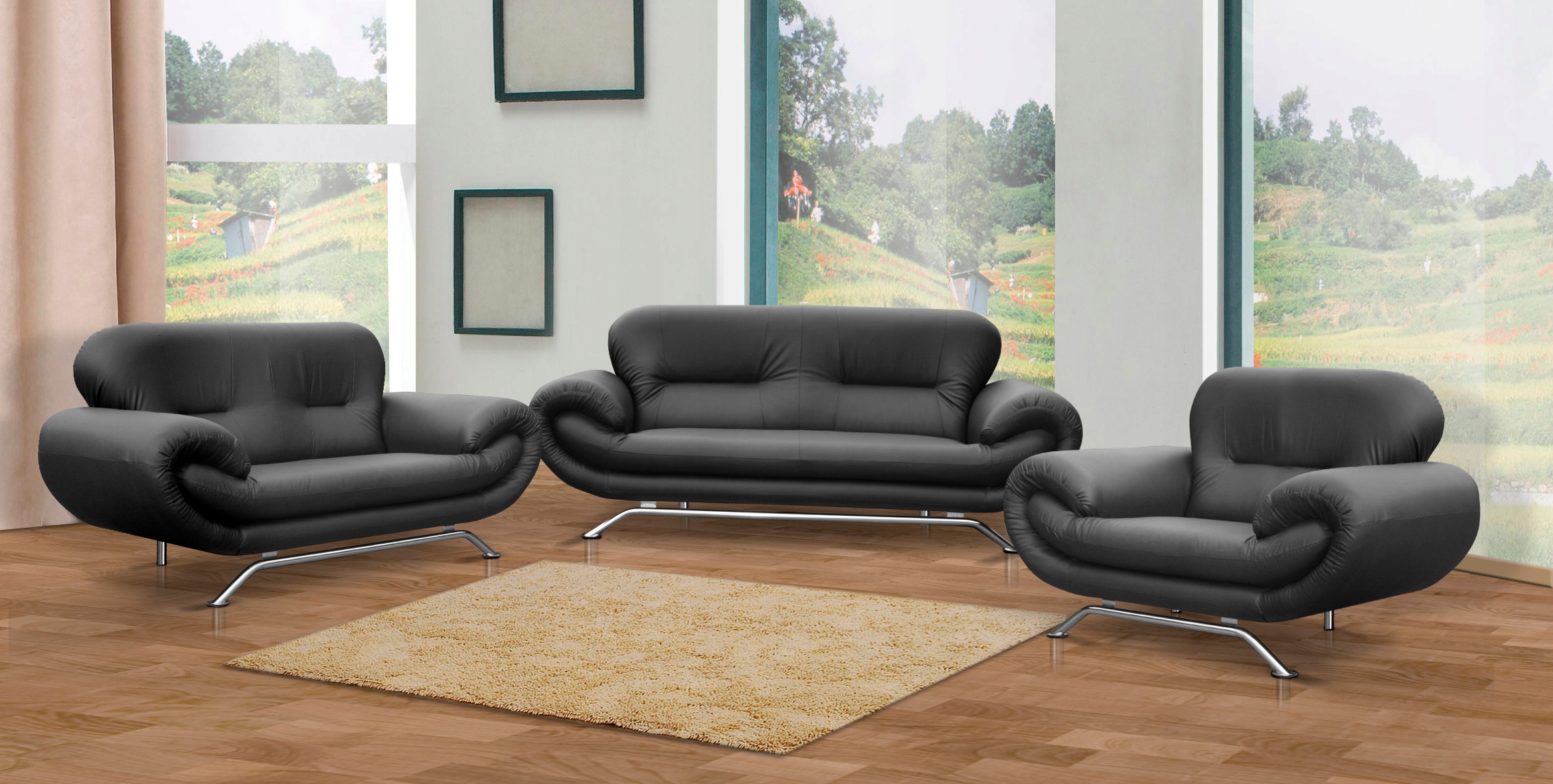 Zestaw Wypoczynkowy Nena 3+2+1 - Komplety wypoczynkowe do salonu ...