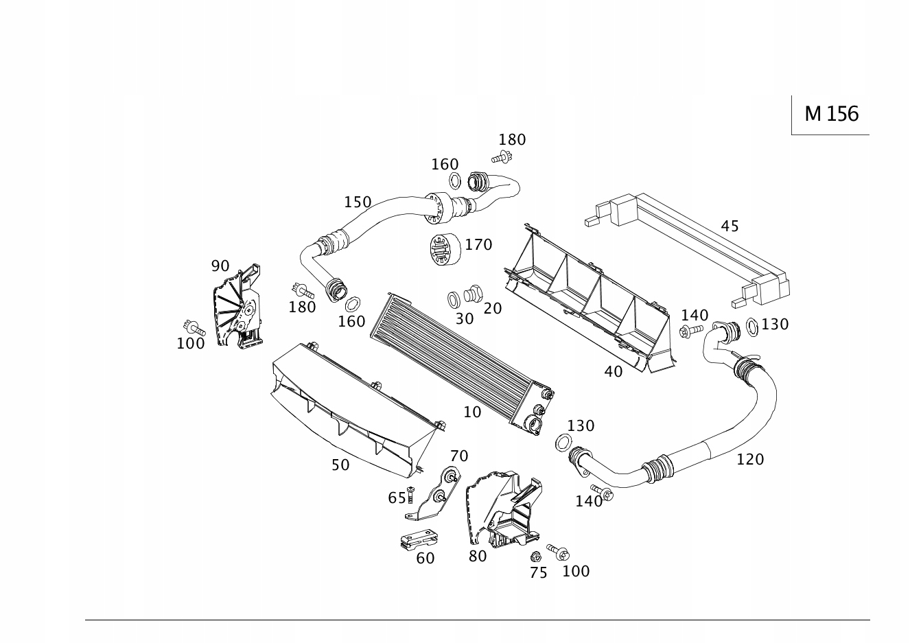 A2095050930 - Воздухозаборник Mercedes W204 W209 W211 купити на Avtoex ...