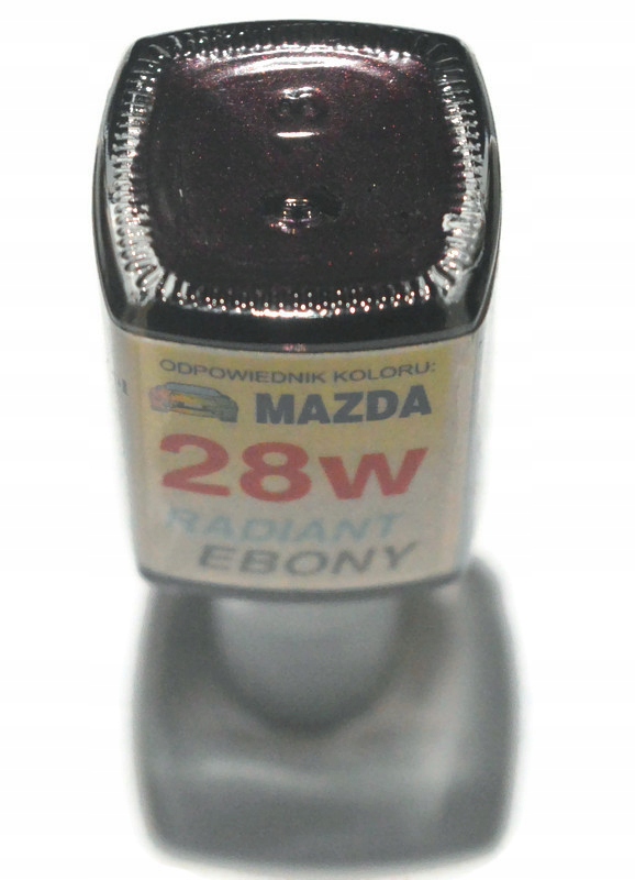 MAZDA 28W RADIANT EBONY LAKIER ZAPRAWKA DO RYS 5906379505311 za 17 ...