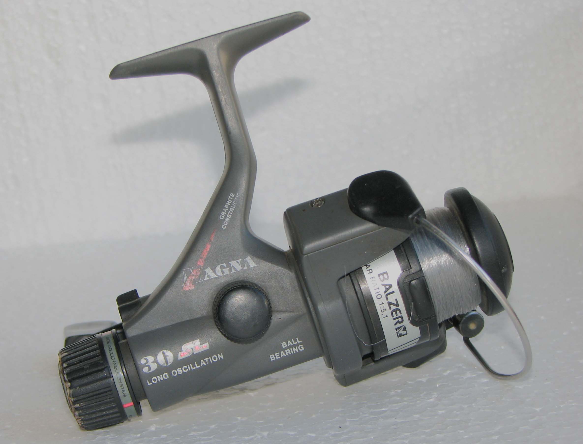 Kołowrotek wędkarski Balzer MAGNA 30, lata 80-te - 7556025694 - Allegro