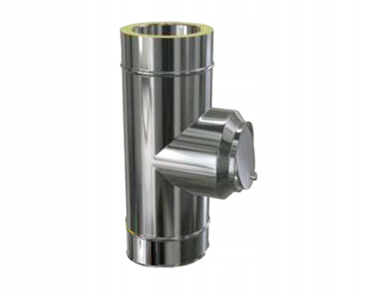 RURA Z REGULAC fi 120 KOMIN IZOLOWANY PELLET 1,0mm • Cena, Opinie - Allegro