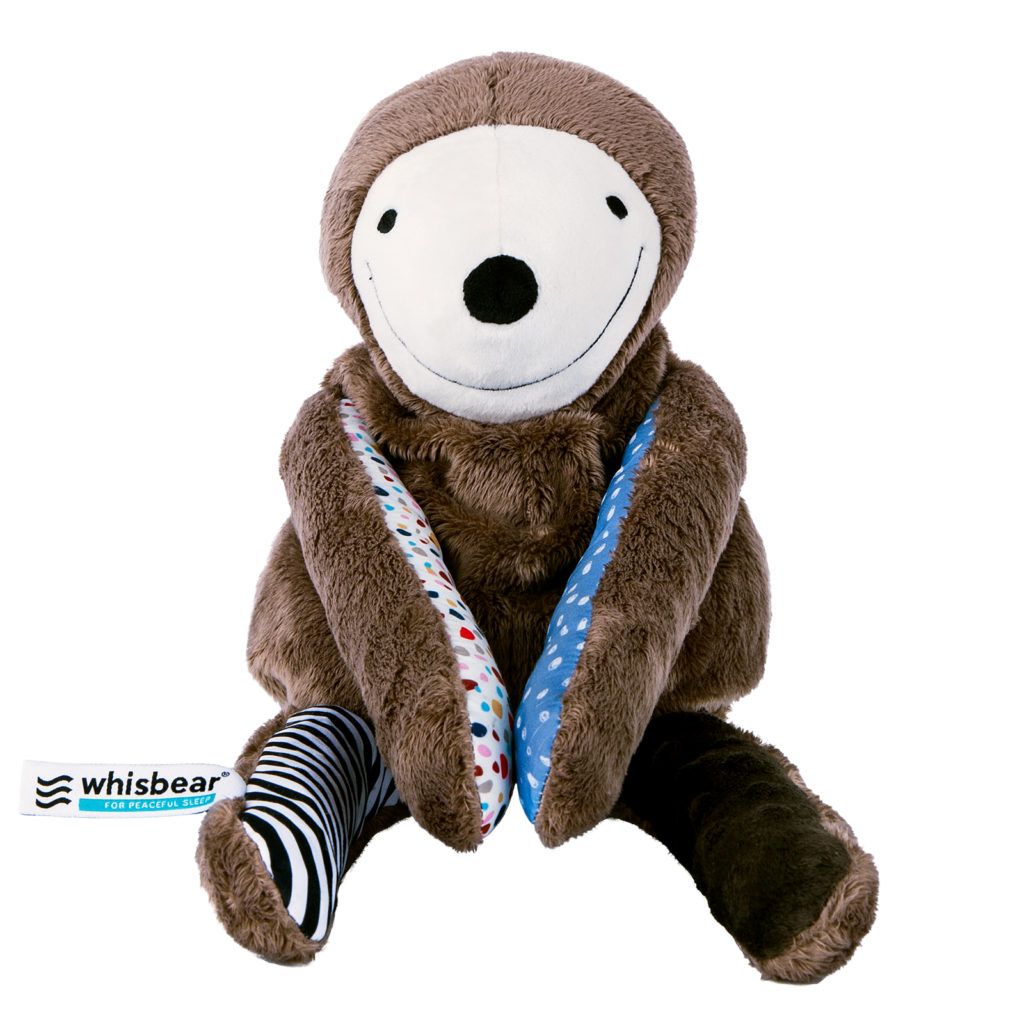 Plyšová Hračka Whisbear Leniwiec E-zzy s monitorem spánku, (5905279995741) • Ceny, Recenze - Allegro