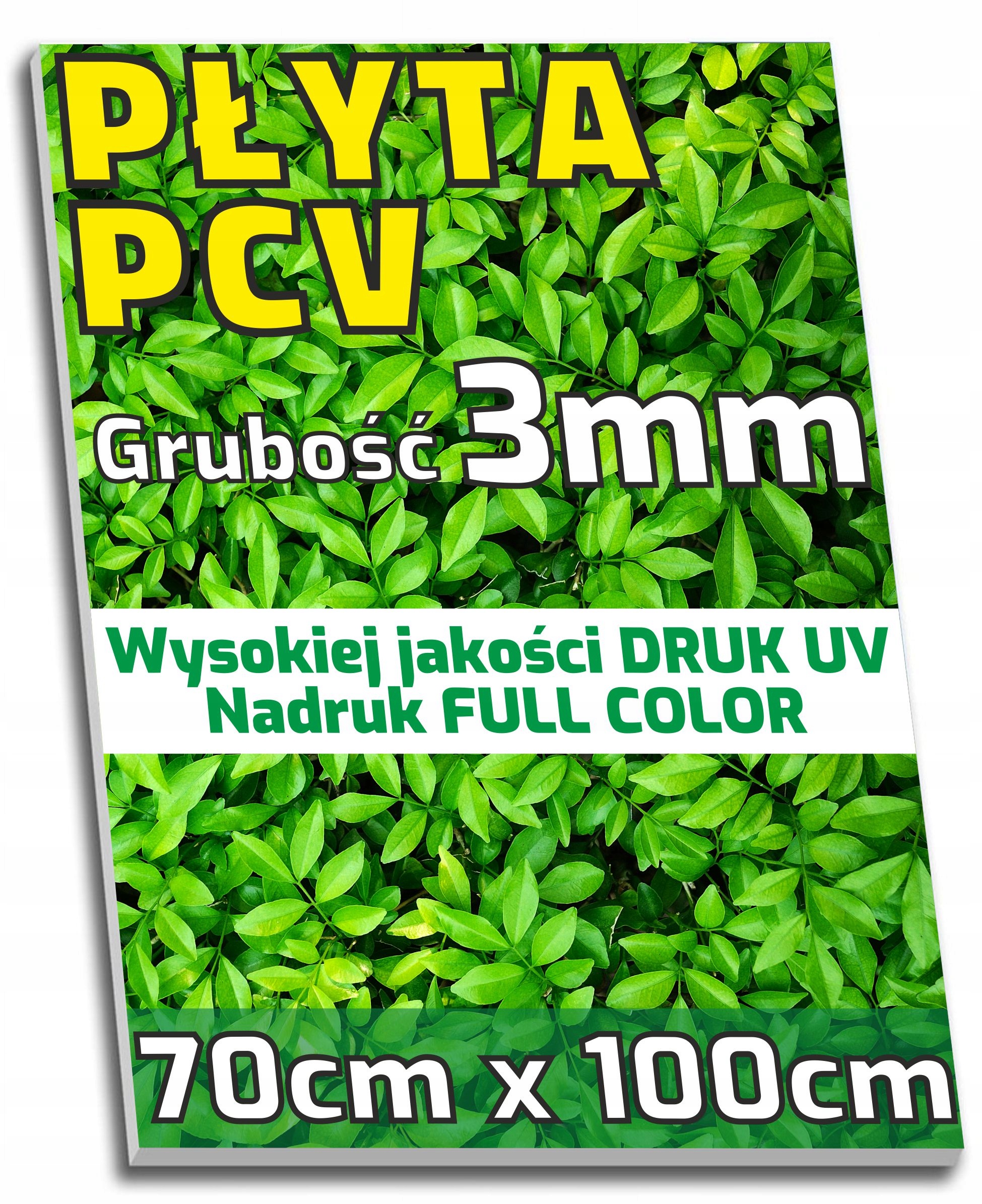 TABLICA REKLAMOWA Płyta PCV 3mm SZYLD 70cm x 100cm (5904183730097 ...