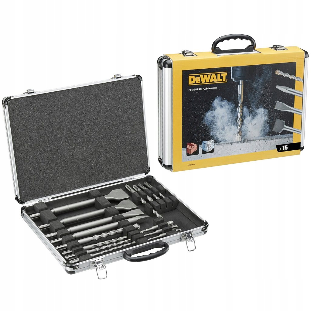 Zestaw dłut i wierteł sds-plus DeWALT DT9679 15szt (DT9679) • Cena ... Zestaw dłut i wierteł sds-plus DeWALT DT9679 15szt (DT9679) • Cena ...