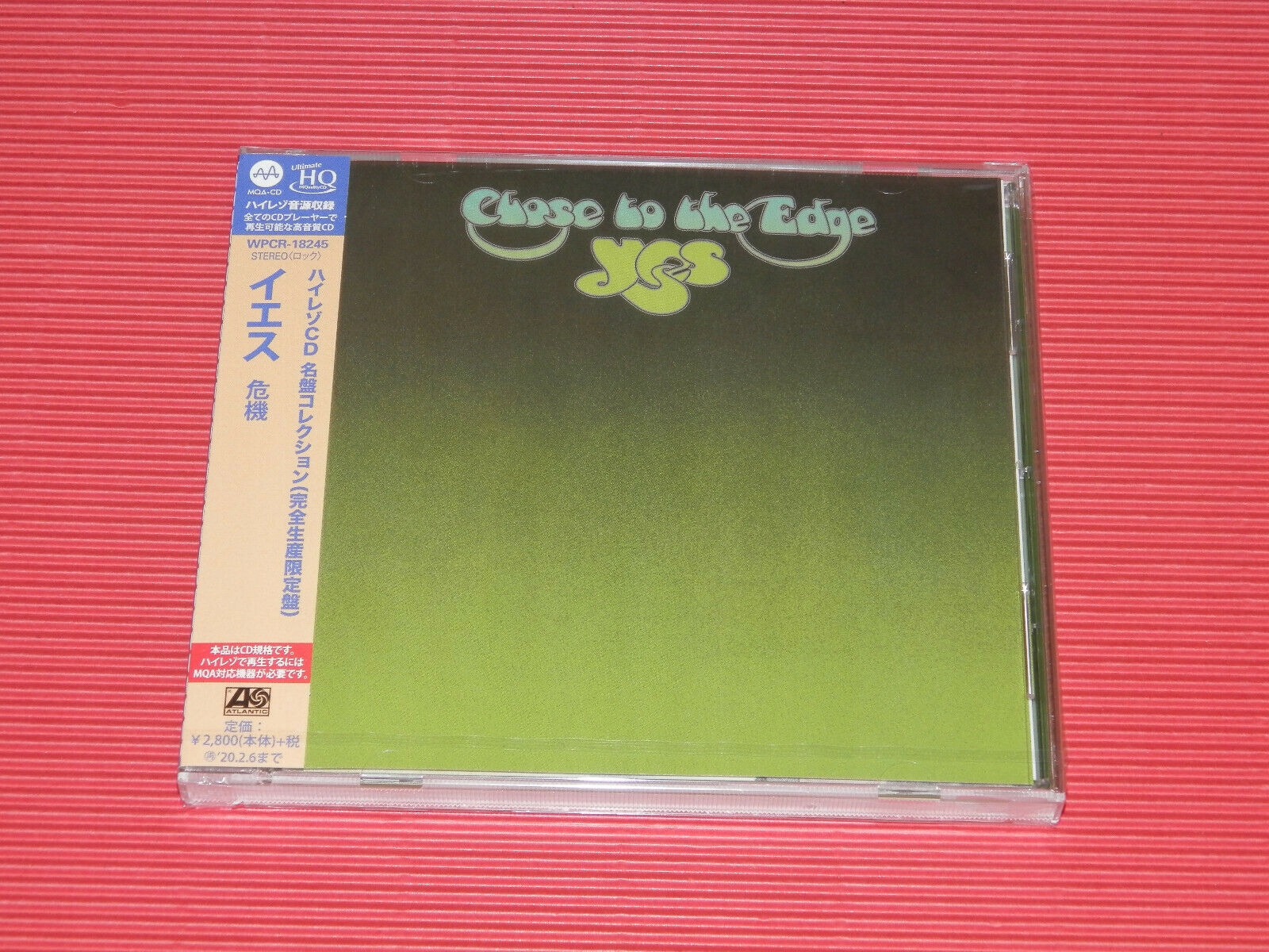 YES Close To The Edge MQA UHQCD JAPAN Hi-Res 2019! 12511989641 - Sklepy, Opinie, Ceny w Allegro