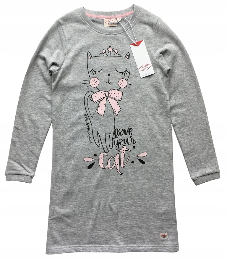 LEE COOPER šaty tunika na mešce KOČKA *158 za 229.00CZK - Allegro