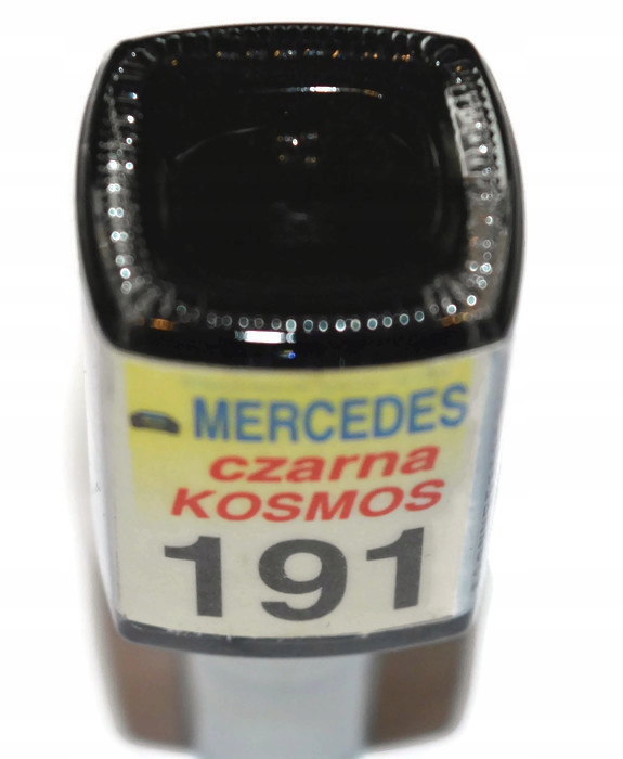MERCEDES 191 CZARNA KOSMOS ZAPRAWKA DO RYS ARA 10 ML 191 MERCEDES za 19 ...
