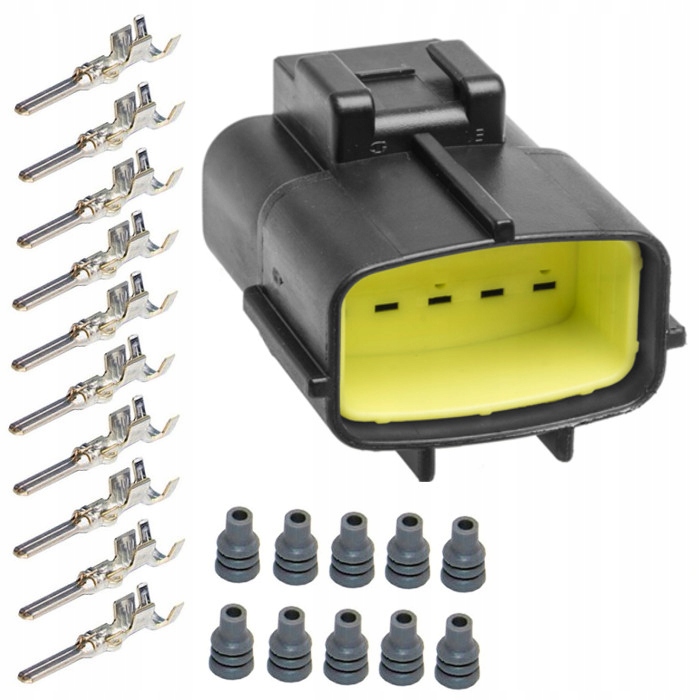 GNIAZDO KOSTKA ECONOSEAL 10 PIN ZŁĄCZE 174657-2 TY za 27.00PLN z ...