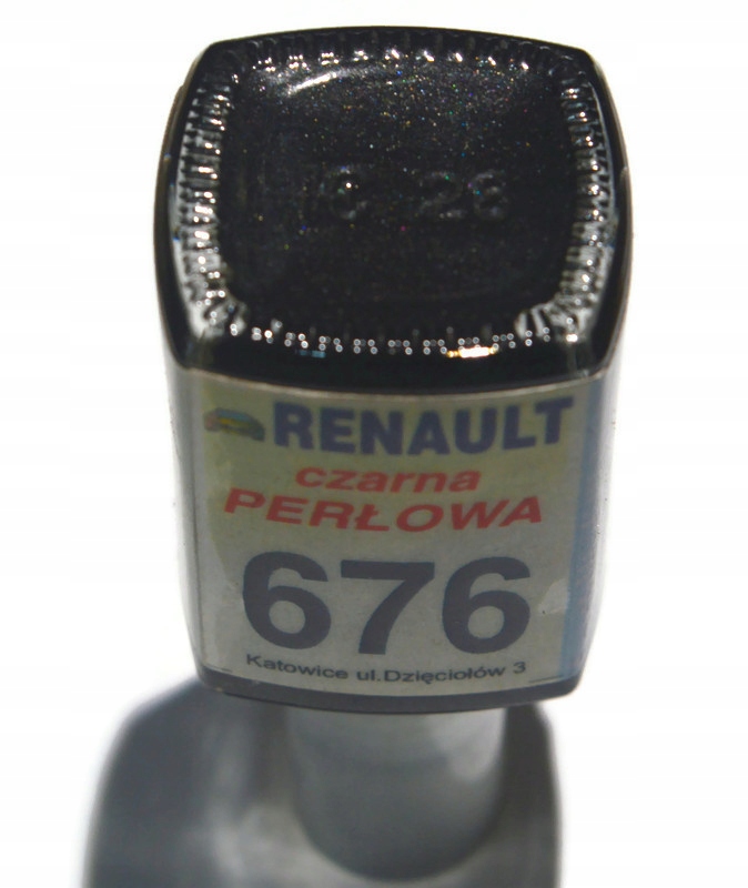 Zaprawka lakier do rys 10ml RENAULT DACIA 676 CZARNA PERŁOWA 5906379506271 za 17.99PLN z BRZOZA ...