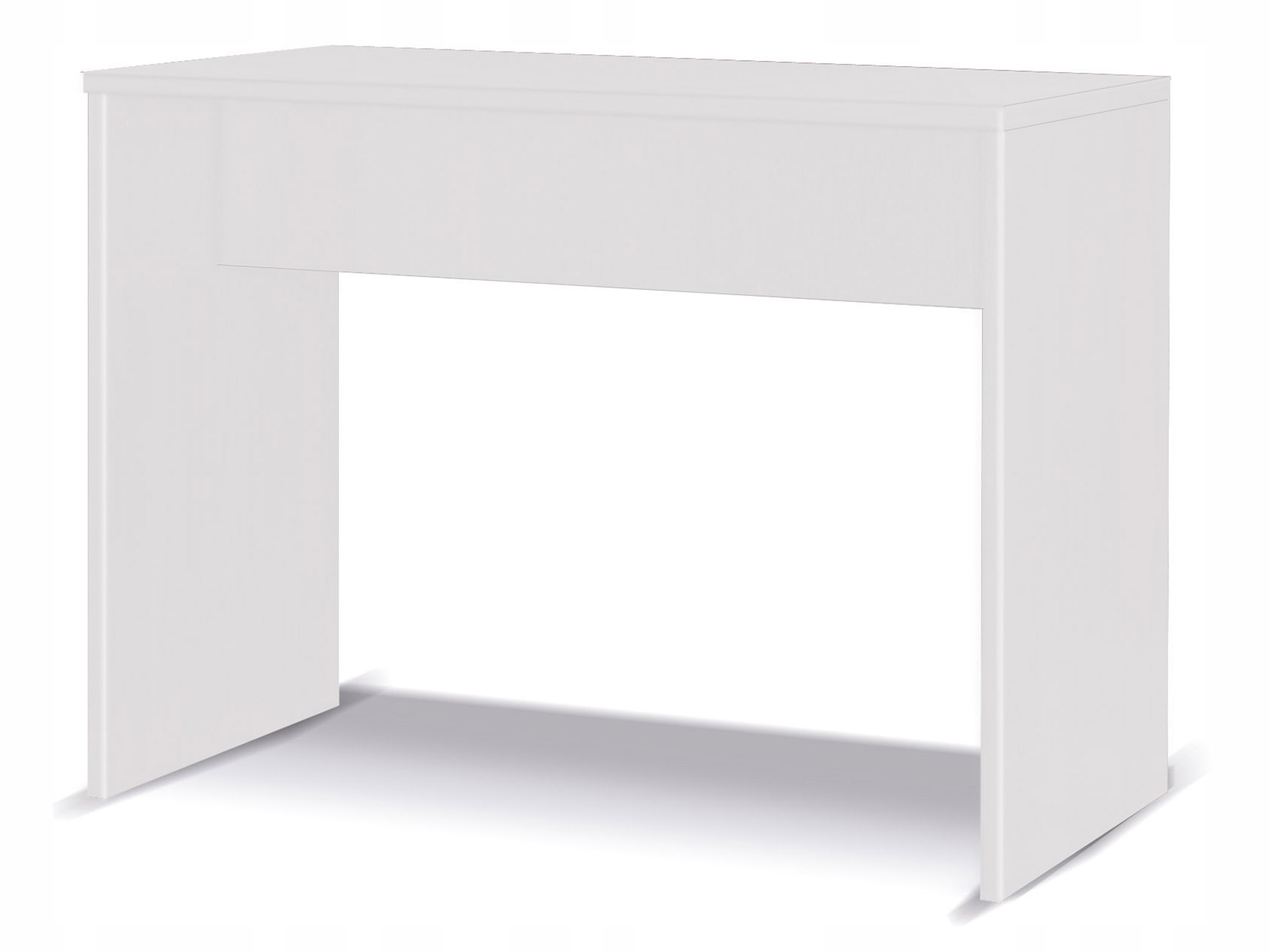 MS19 POMOCNIK BIURKO TOALETKA Biała białe 100 cm • Cena, Opinie ...