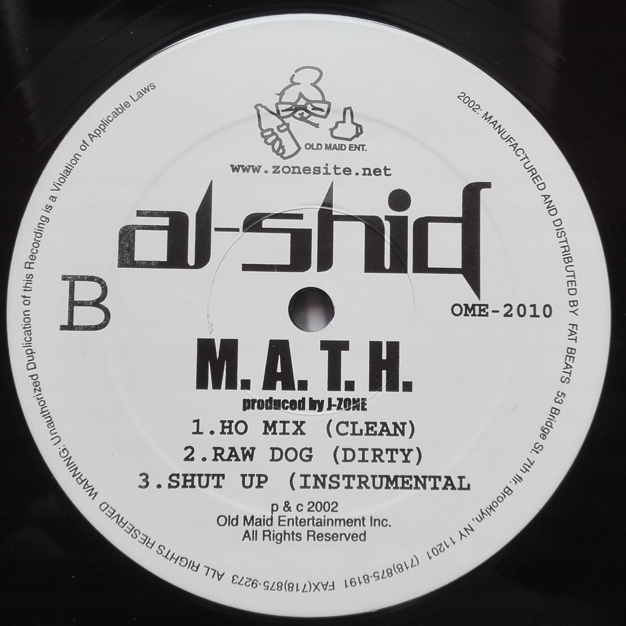 AL-SHID THE BIG HIT MATH 2002 USA 13309580571 - Sklepy, Opinie, Ceny w ...