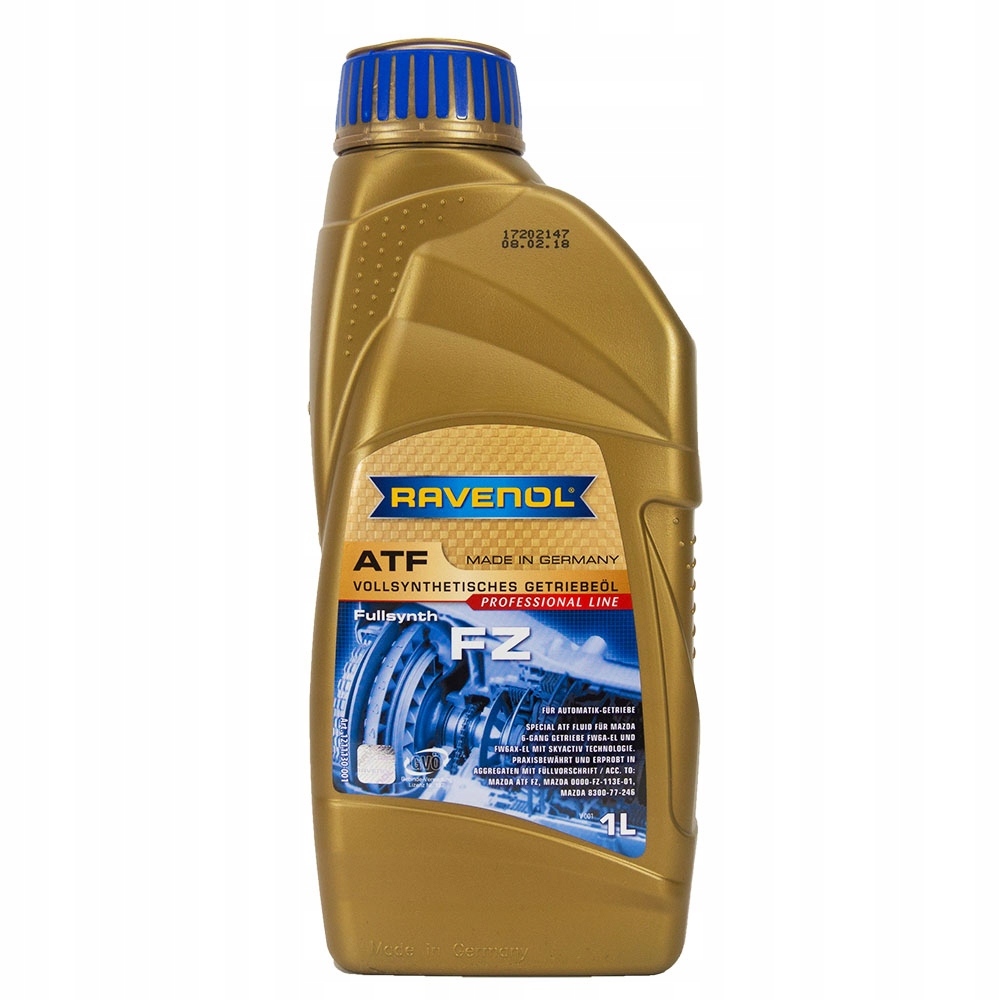 RAVENOL ATF FZ 1L Mazda SKYACTIVE - olej do skrzyni biegów automatycznej 0757288068504 za 69 ...