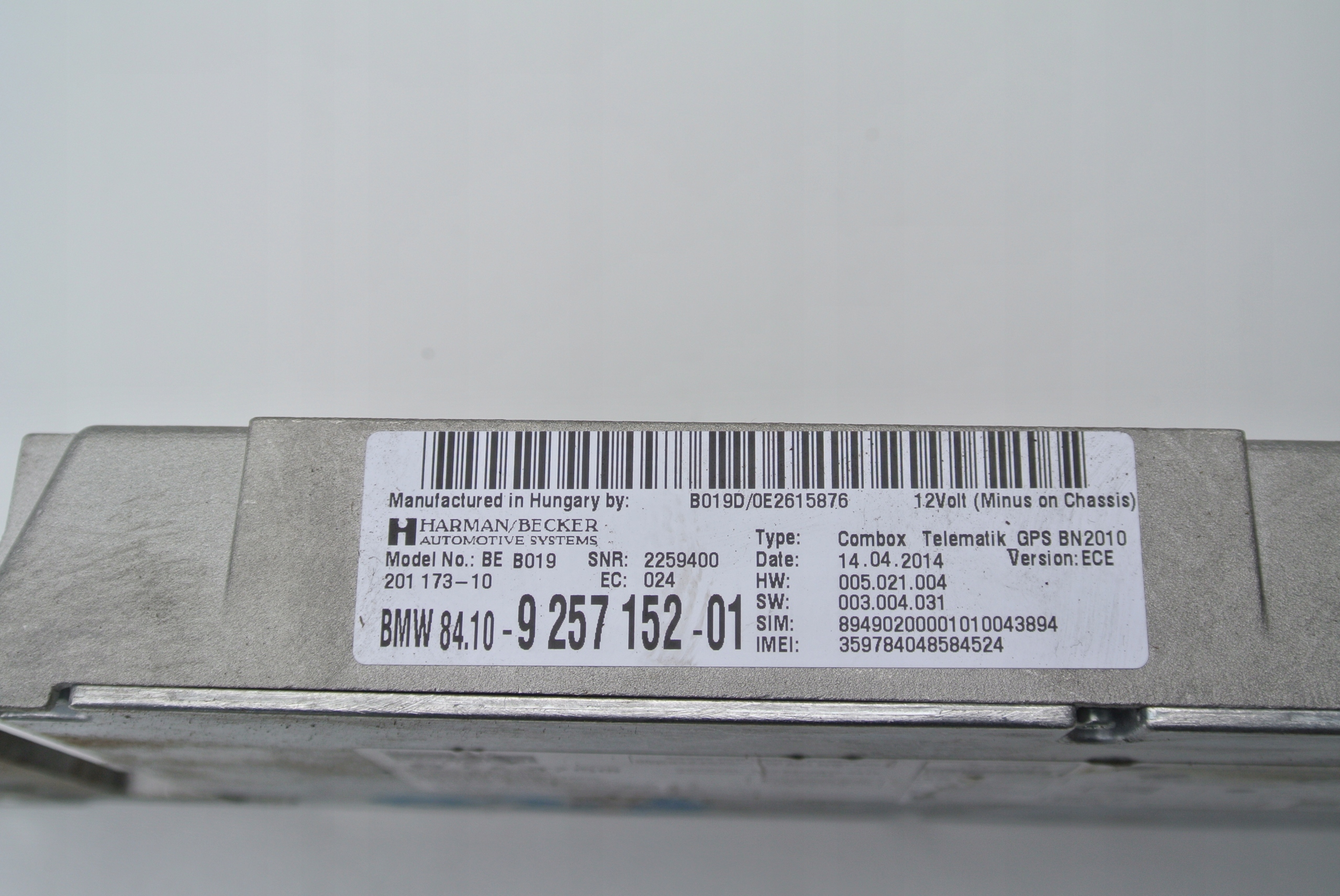 Moduł combox BMW OE 9257152 - porównaj ceny - Allegro.pl