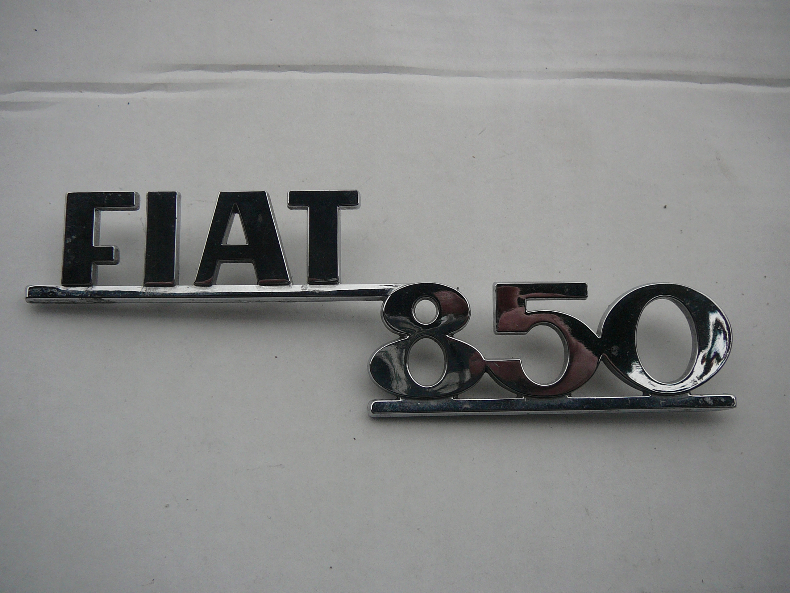 Chromowany emblemat - fiat 850 • Cena, Opinie - Allegro