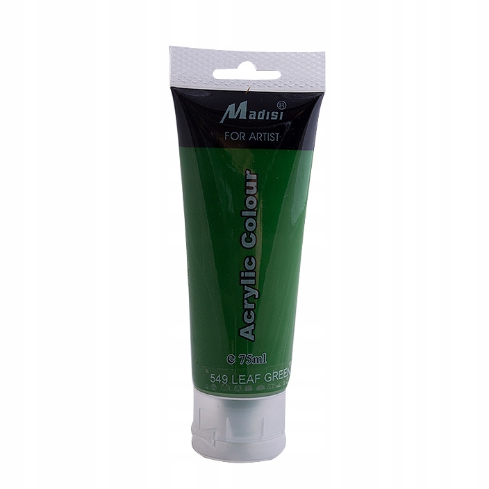 Farba akrylowa zielona 75ml - nr 549 Madisi - Leaf Green farba akryl ...