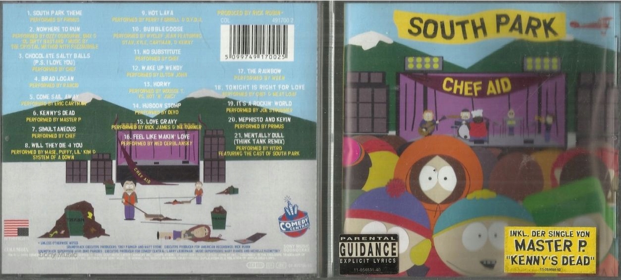 Chef Aid: The South Park Album Various Artists CD - porównaj ceny ...