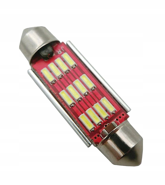ŻARÓWKA LED 12 SMD 4014 C5W C10W CANBUS 41mm 42mm 4014 za 6,50 zł z ... ŻARÓWKA LED 12 SMD 4014 C5W C10W CANBUS 41mm 42mm 4014 za 6,50 zł z ...