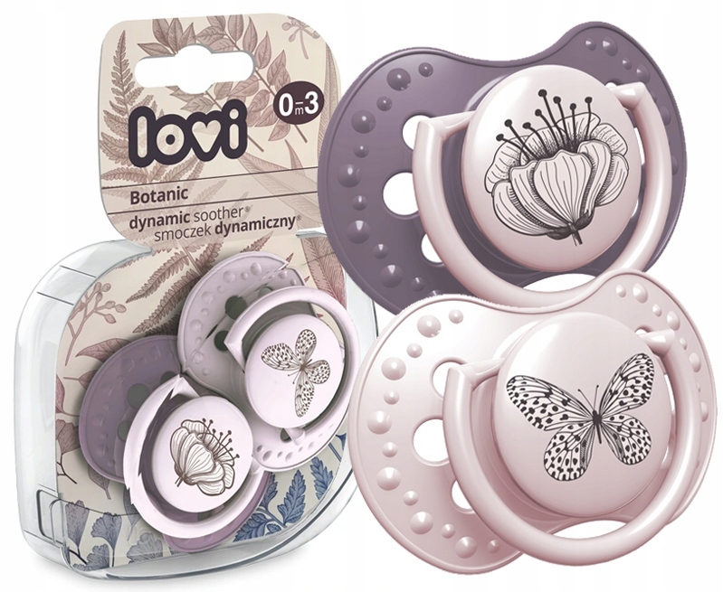 LOVI SMOCZEK DYNAMICZNY USPOKAJAJĄCY 2 SZT 0-3 m (5901691817319) • Cena, Opinie • Smoczki ...