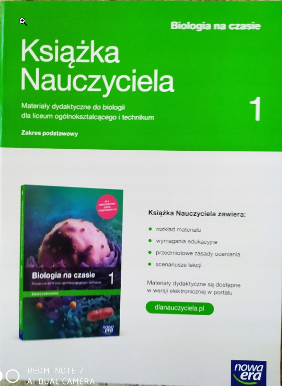 TO JEST BIOLOGIA 1 KSIĄŻKA NAUCZYCIELA NOWA ERA ZP ZAKRES PODSTAWOWY Praca zbiorowa | Podręcznik ...