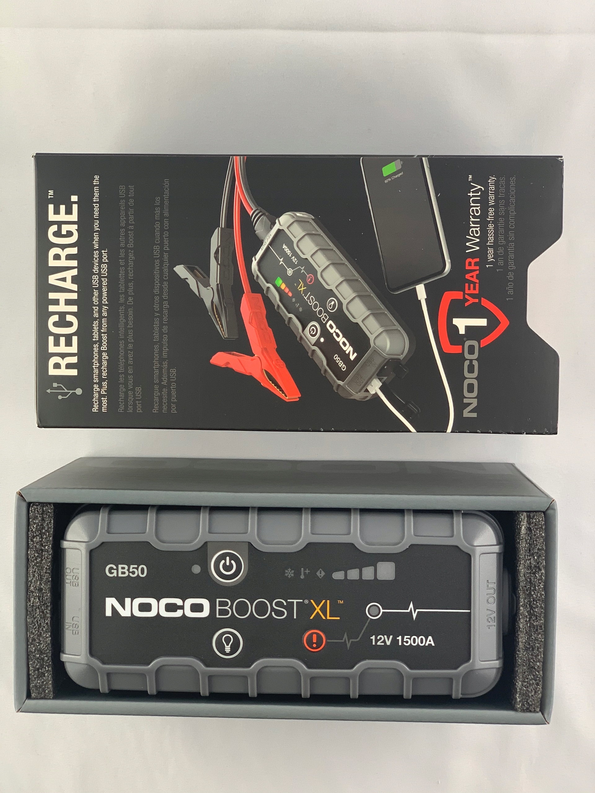 NOCO GB50 JUMP BOOSTER 12V 1500A НОВИНКА !!! купить в Украине на All ...