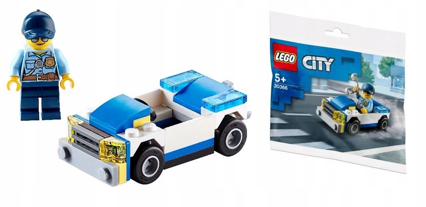LEGO POLICEJNÍ AUTO 30366 CITY - POLICEJNÍ AUTO za 169 Kč - Allegro