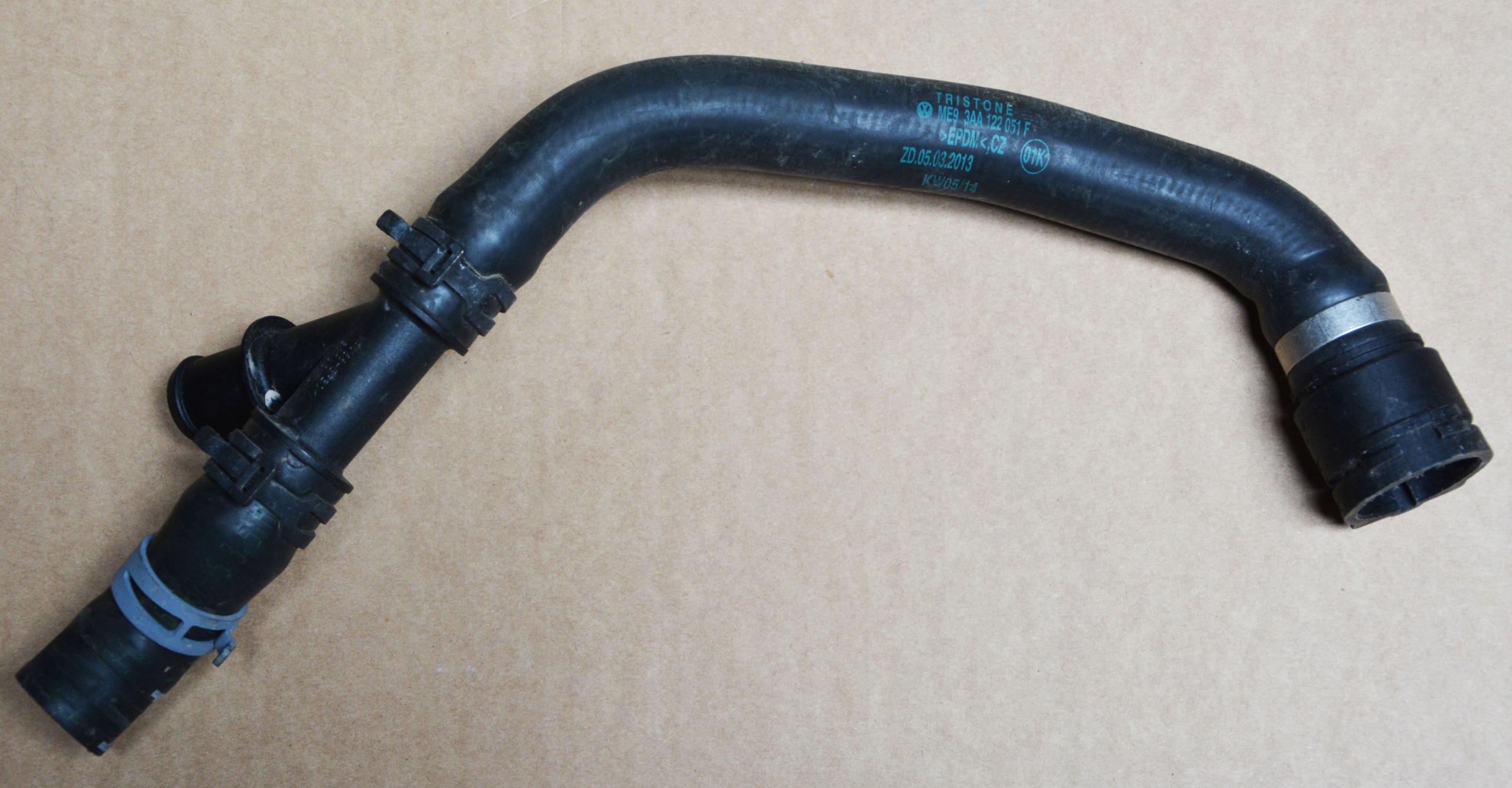 Volkswagen OE 3AA122051F wąż przewód wody • Cena, Opinie - Allegro