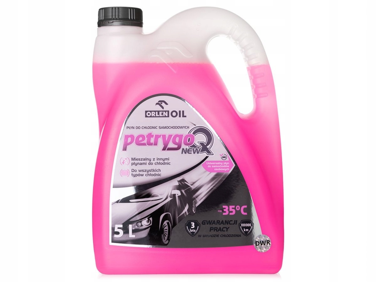 PŁYN DO CHŁODNICY ORLEN PETRYGO Q NEW 5L L41-3909 za 34,85 zł z ... PŁYN DO CHŁODNICY ORLEN PETRYGO Q NEW 5L L41-3909 za 34,85 zł z ...